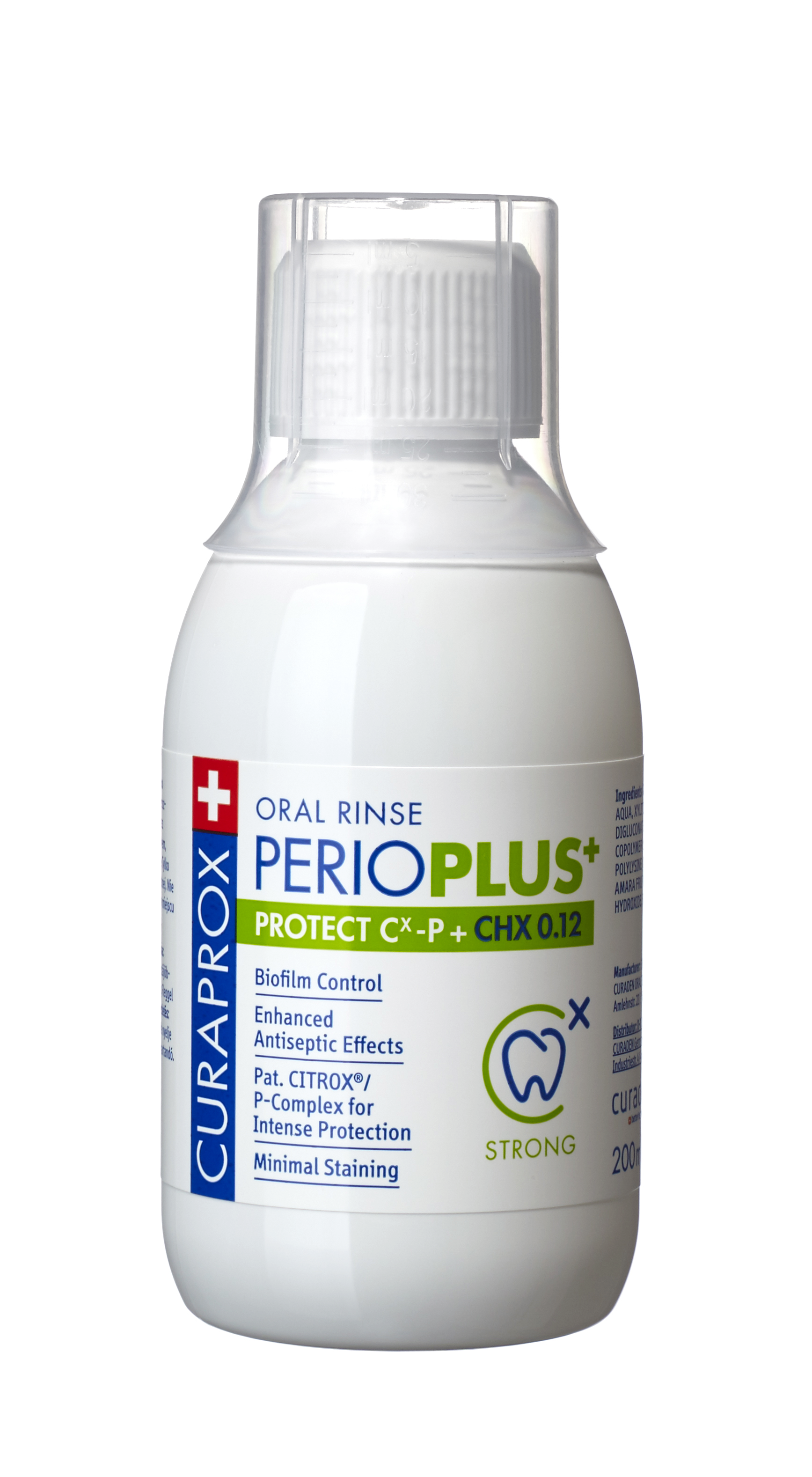 Curaprox Perio Plus+ Protect ústní výplach (0,12% CHX), 200 ml ...
