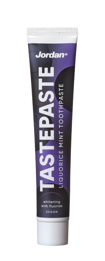 Jordan Tastepaste Liquorice Mint zubná pasta, 50 ml - Profimed.eu