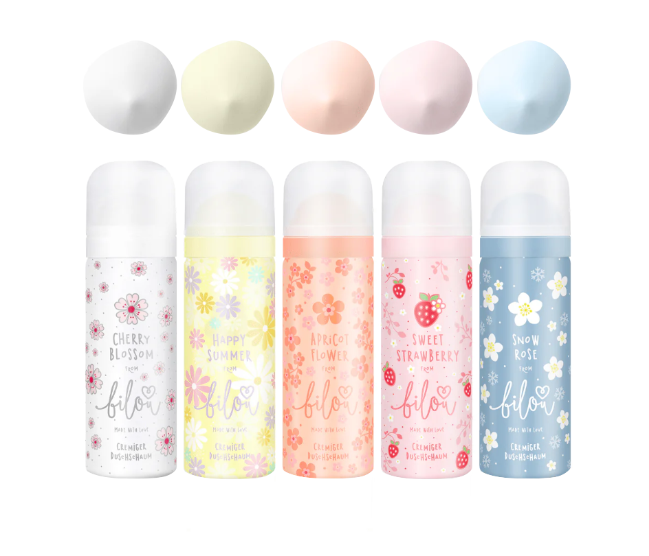 Bilou set miniatúr sprchových pien, 5x 50 ml - Profimed.eu