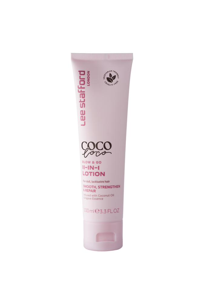 Lee Stafford CoCo LoCo Blow & Go 11 in 1 Lotion, vyživujúce mlieko na vlasy, 100 ml - Profimed.eu